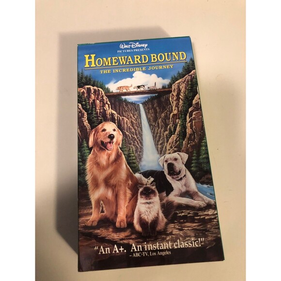 Media | Homeward Bound The Incredible Journey Vhs 1993 Walt Disney Film ...